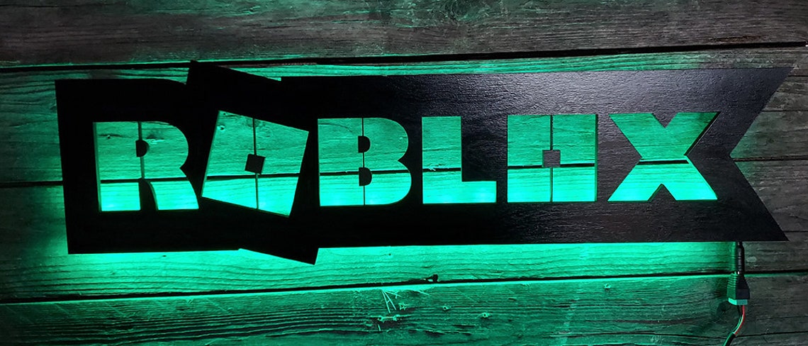 Roblox Gaming LED Sign Video Game Art Game Room Décor - Etsy UK