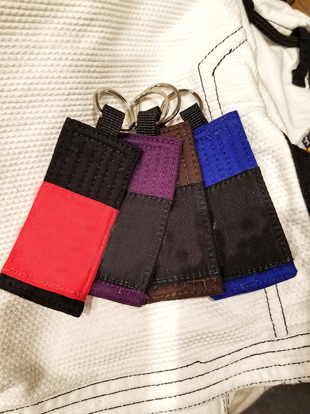 Jiu Jitsu Belt Ranked Keychains. Brazilian BJJ Jiujitsu Keychains for ...
