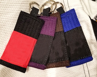 Brazilian Jiu Jitsu Paracord Keychain Belt BJJ MMA Nogi - Etsy