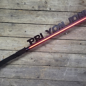 Lightsaber Sign With Custom Name & Neon Light Star Wars Darth Vader Obi ...