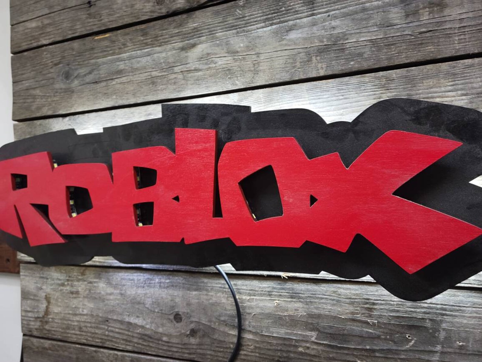 Roblox 2 Gaming LED Sign Video Game Art Game Room Décor - Etsy