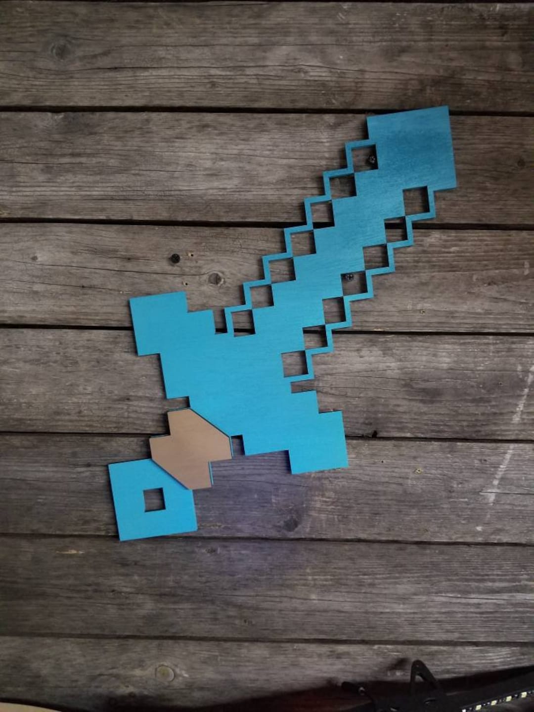 Minecraft Sword. Mine Craft Inspired Prop. for Your Game Room or ...