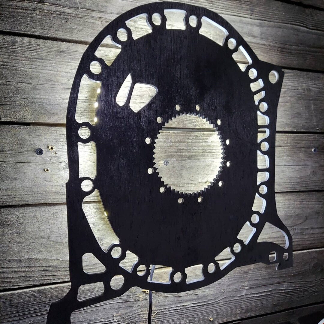Mazda RX7 Neon Sign, Rotary Engine Housing, Rotor Housing, 13B LED Lit ...