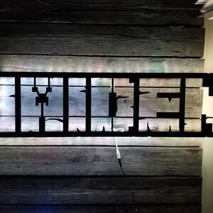 Personalized Minecraft Inspired Name / Screen Name LED Sign, Mine Craft ...