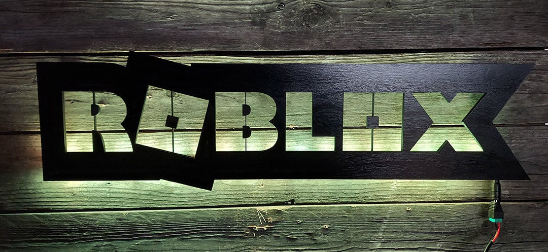 Roblox Gaming LED Sign Video Game Art Game Room Décor - Etsy UK