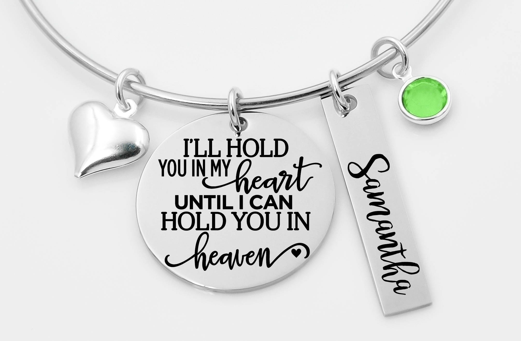 Memorial bracelet Rememberance bracelet memorial jewelry | Etsy