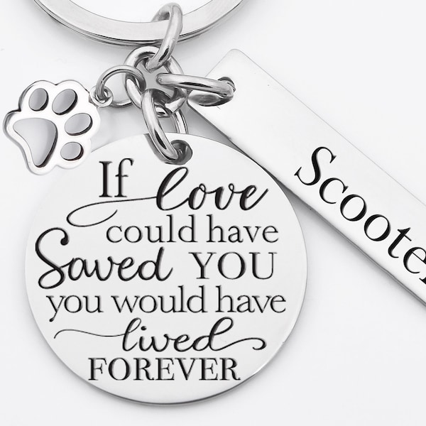 If Love Could Have Saved You You Would Have Lived Forever Keychain - Etsy