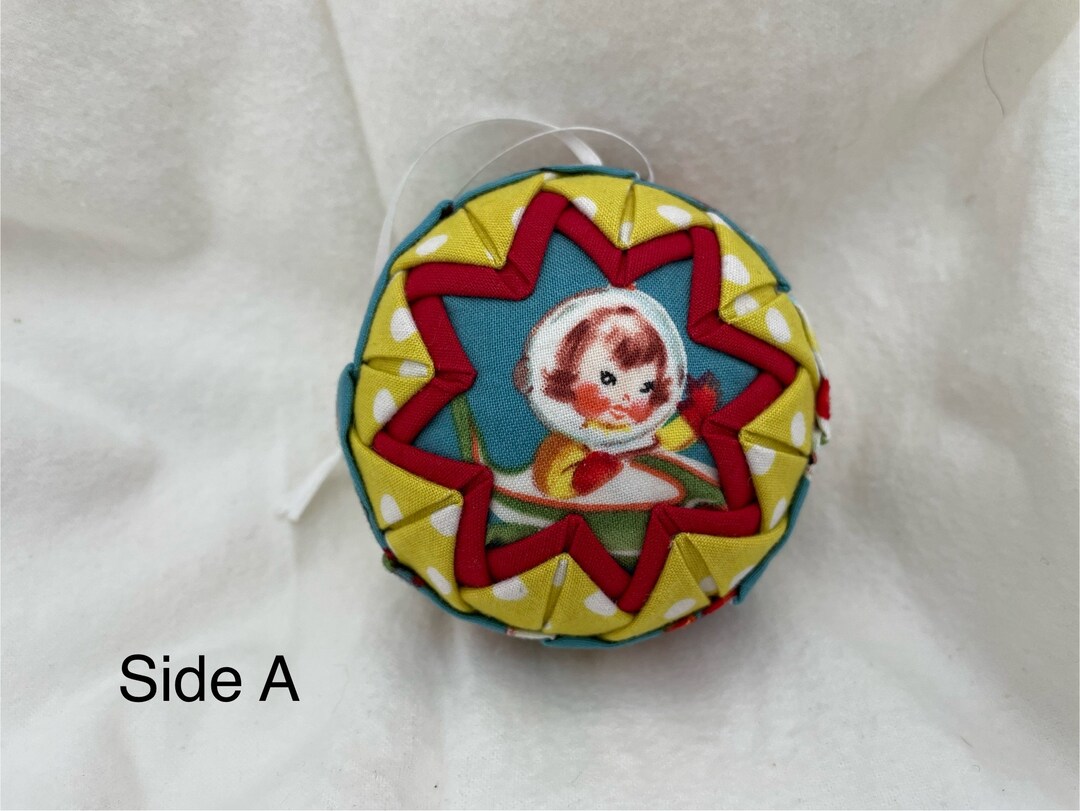 Retro Sputnik Ornament Quilted - Etsy