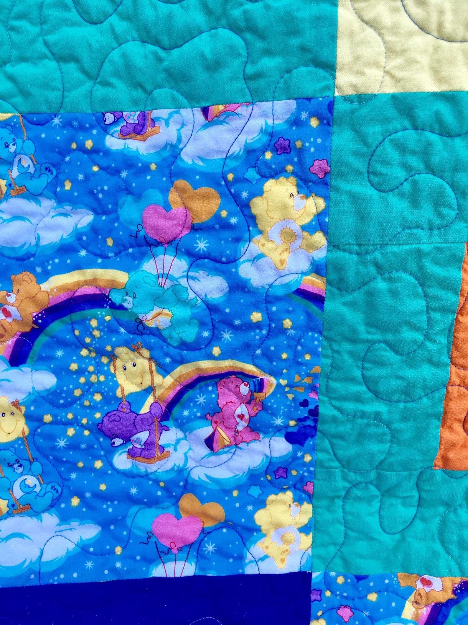 Care Bears Quilt - Etsy