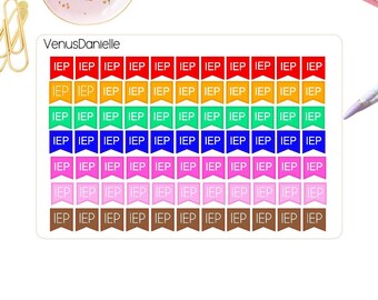 Iep Meeting Planner Stickers - Etsy
