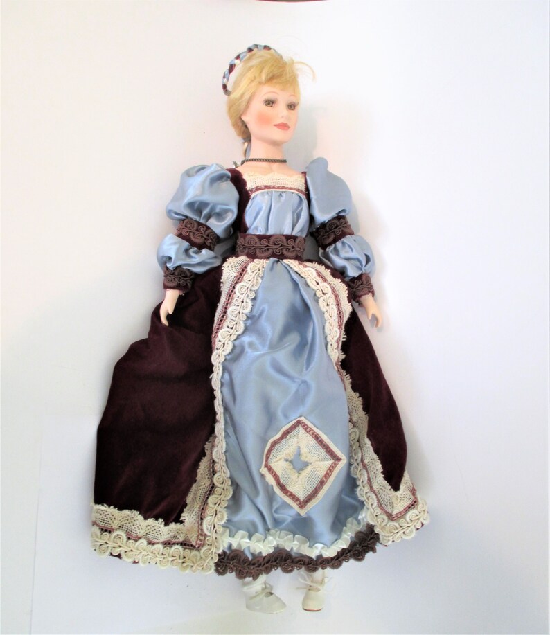 Vintage Porcelain 24 Inch Doll - Etsy