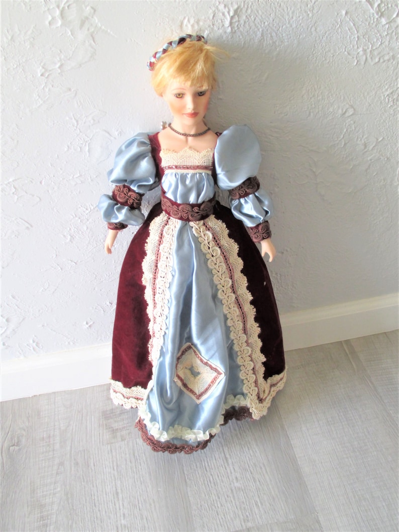 Vintage Porcelain 24 Inch Doll - Etsy