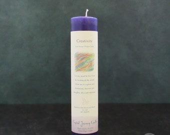 Creativity Crystal Candle - Etsy
