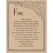Fire Evocation Parchment Poster 8.5 X 11 - Etsy