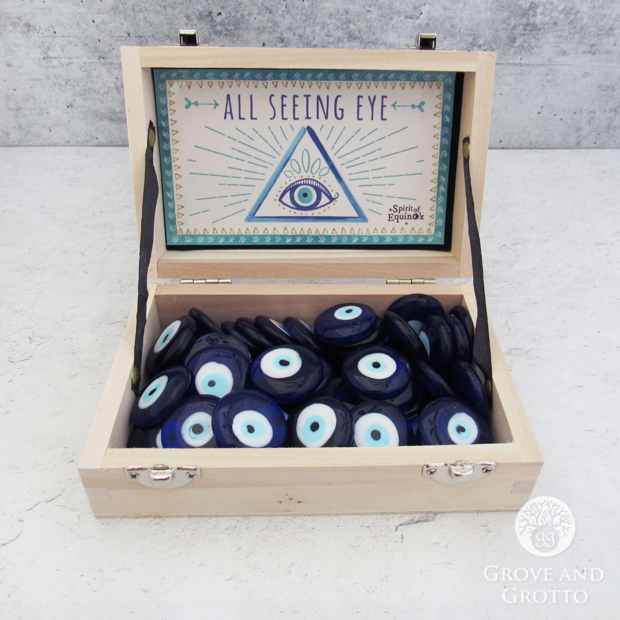 Evil Eye Glass Token 1 Inch - Etsy