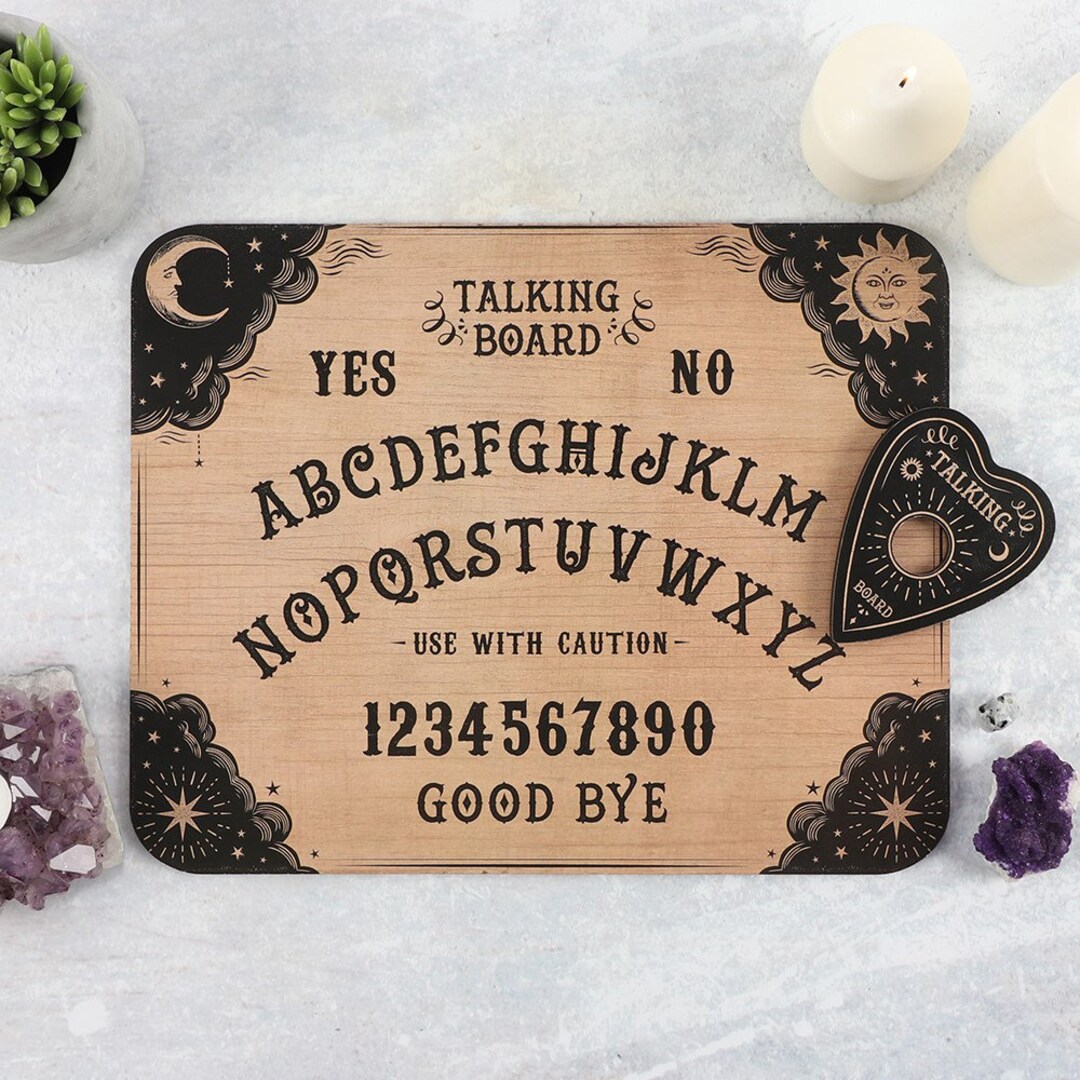 Classic Spirit Board With Planchette - Etsy