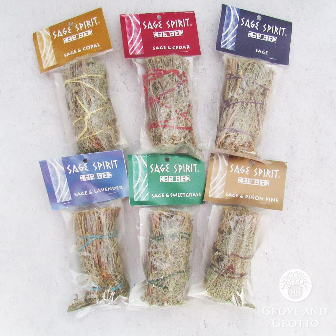 Handmade Smudge Stick by Sage Spirit 5 Inches Choose One - Etsy