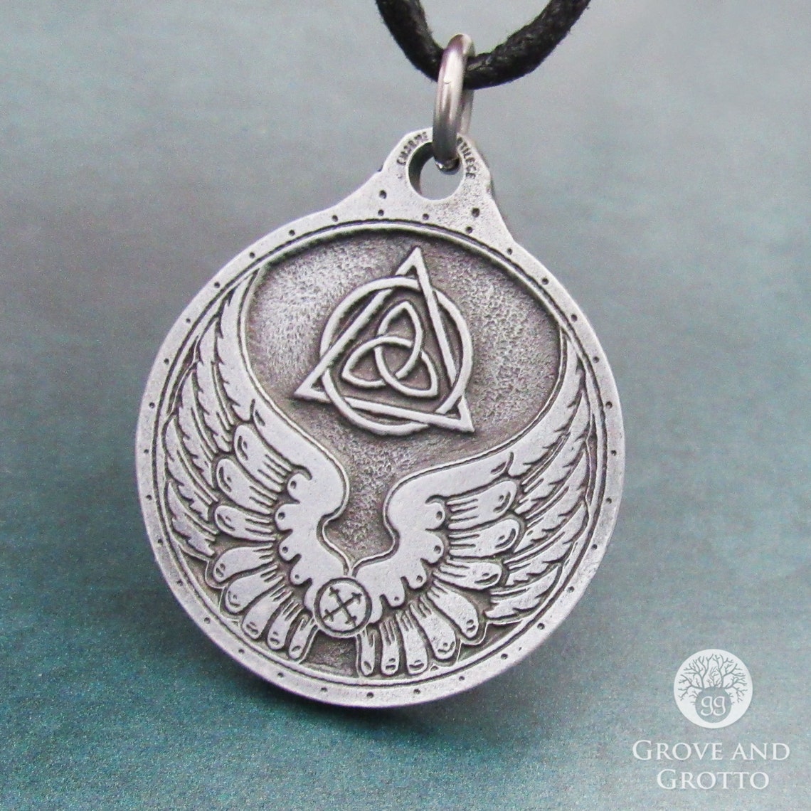 Metatron Archangel Talisman pewter by Charme Et Sortilege - Etsy