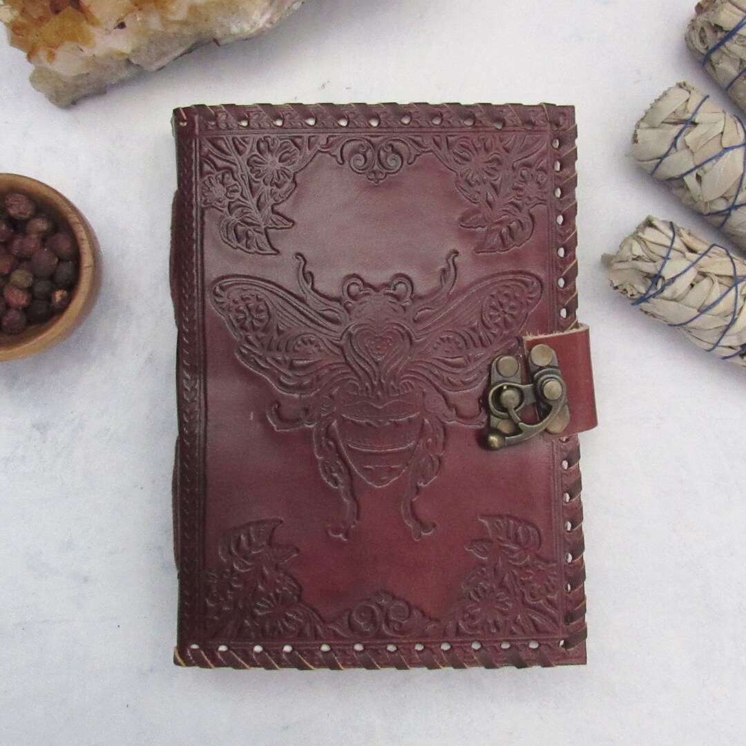 Bee Leather Journal - Etsy