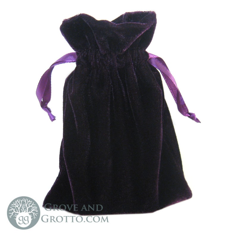 Small Velvet Bag 4x6 Inches Purple - Etsy
