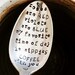 Stamped Silver Spoon, Love Poem, Gift for Him, Gift for Her, Stamped ...