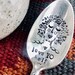 Coffee Spoon - Stamped Silver Spoon - Boss Babe - Stocking Stuffer ...
