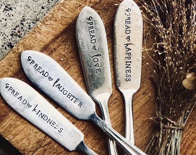 Stamped Butter Knives, Butter Knives, Stamped Knives, Silver Knife Set ...