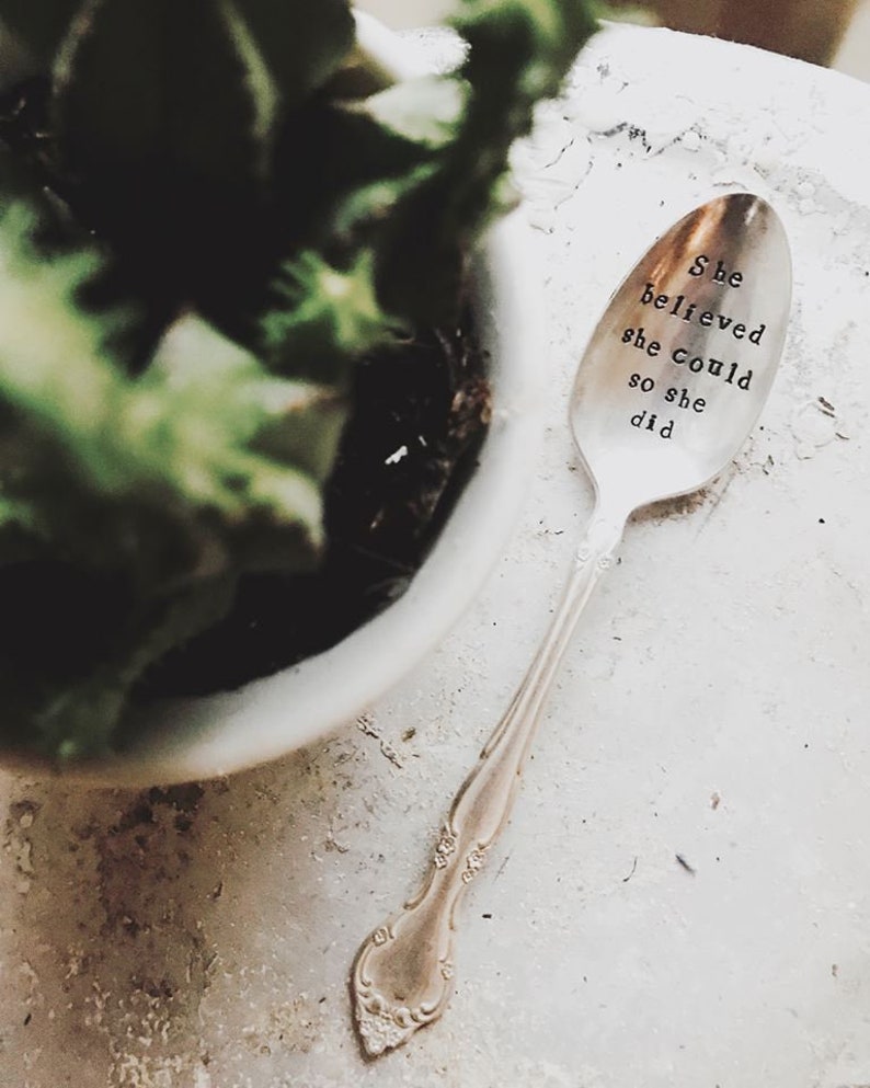 She Believed She Good so She Did Girl Gift Grad Stamped - Etsy