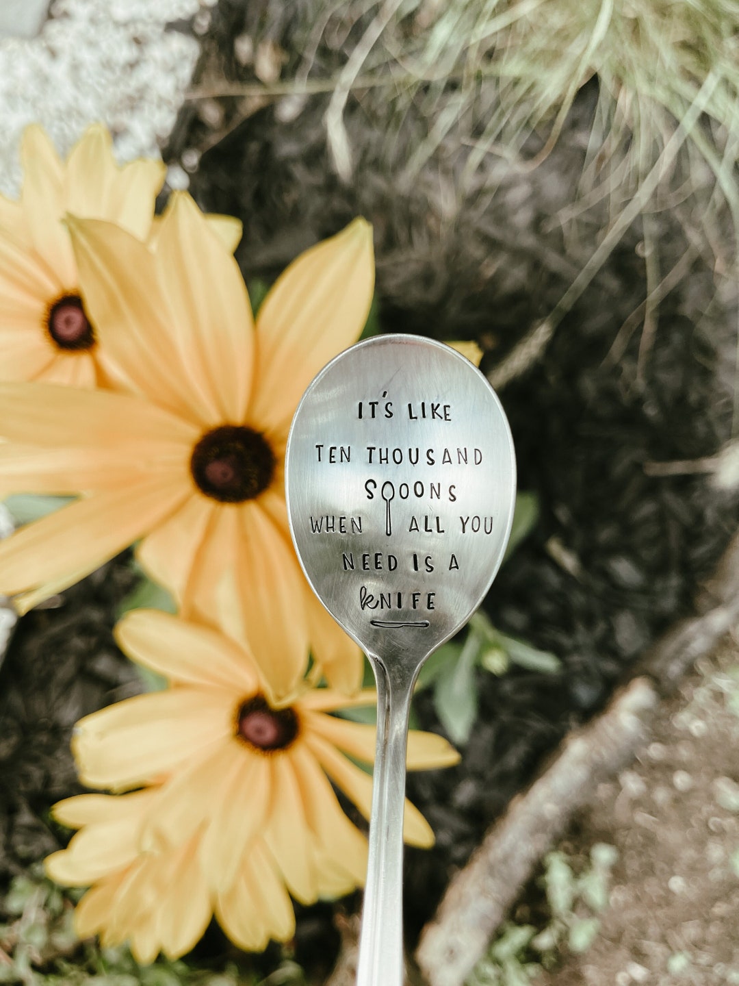 IT'S LIKE TEN Thousand Spoons When All You Need is A Knife | Stamped ...