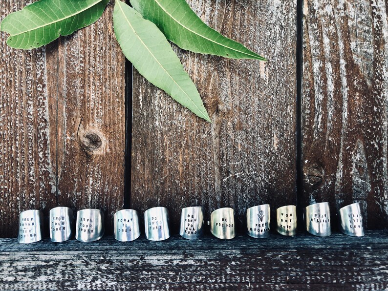 You Got This Spoon Jewelry Mantra Ring Stamped Ring - Etsy