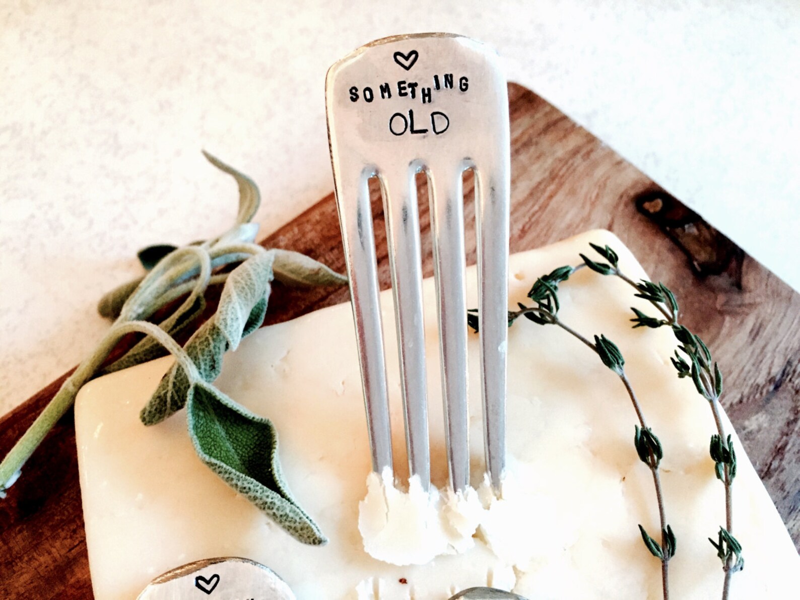 Cheese Forks Cheese Markers Stamped Forks Stamped Silver - Etsy