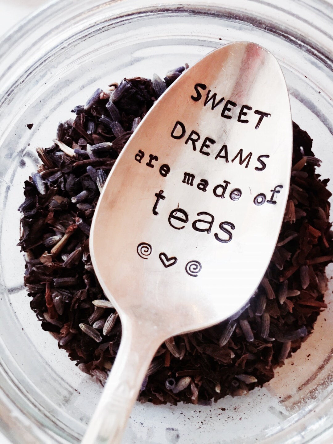 Bestie Spoon, Tea Spoon, Stamped Silver Spoon, Tea, Sweet Dreams Spoon ...