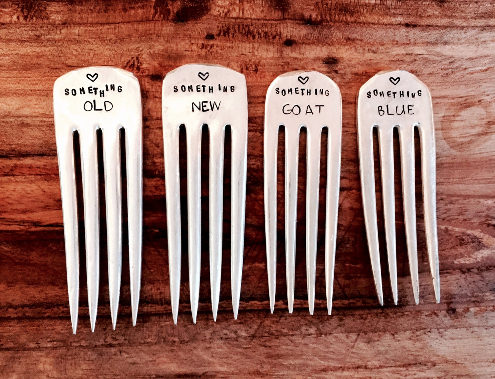 Cheese Forks Cheese Markers Stamped Forks Stamped Silver - Etsy