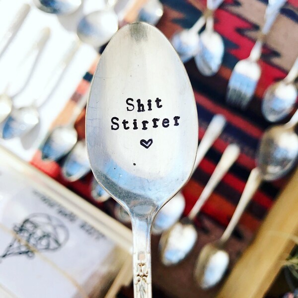 Shit Stirrer Spoon - Etsy