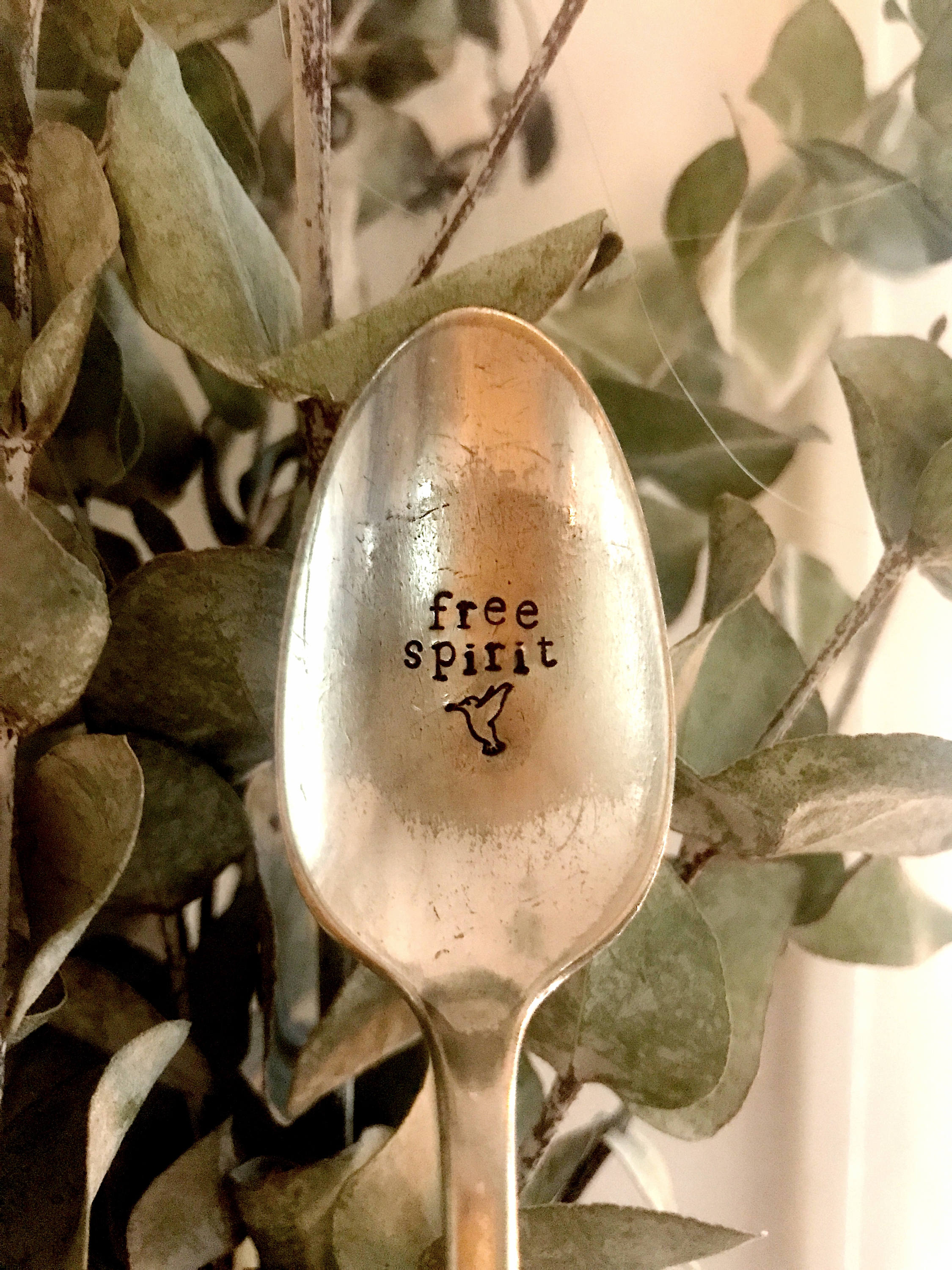 Coffee Spoon Stamped Teaspoon Silver Spoon Stamped Coffee | Etsy