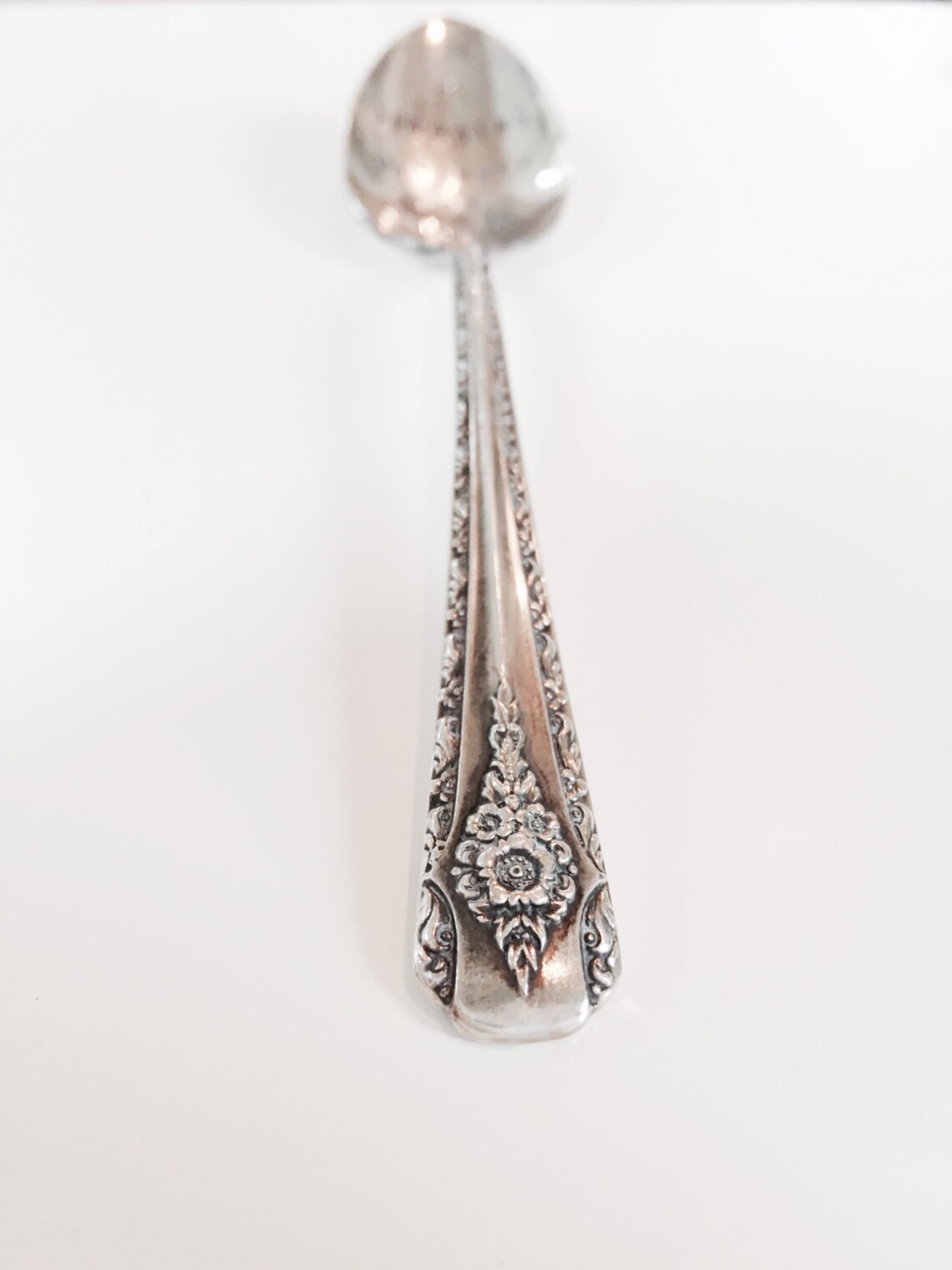 Stamped Silver Spoon, Love Spoon, Gift for Him, Gift for Her, Stamped ...