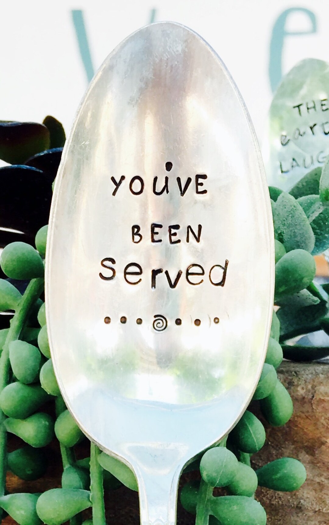 You've Been Served Spoon Serving Spoon Holiday Spoon Christmas Spoon ...