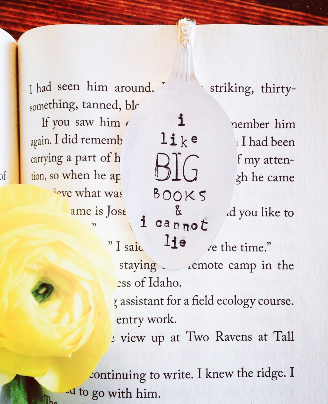 I Like Big Books and I Cannot Lie, Bookmark, Vintage Bookmark, Stamped ...
