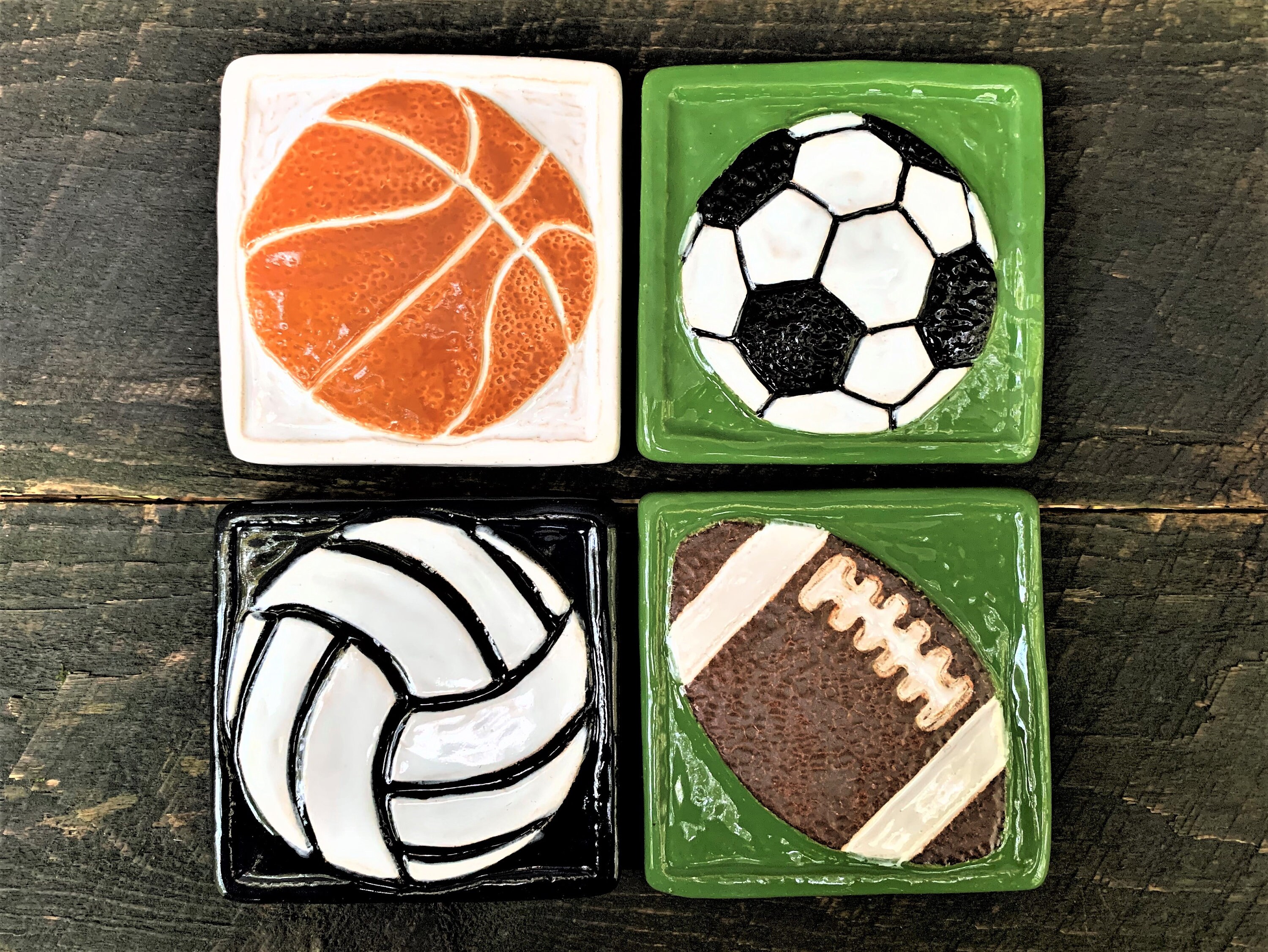 Basketball Tile, Ceramic Tile, Basketball Art, Sports Tile, Sports Art ...