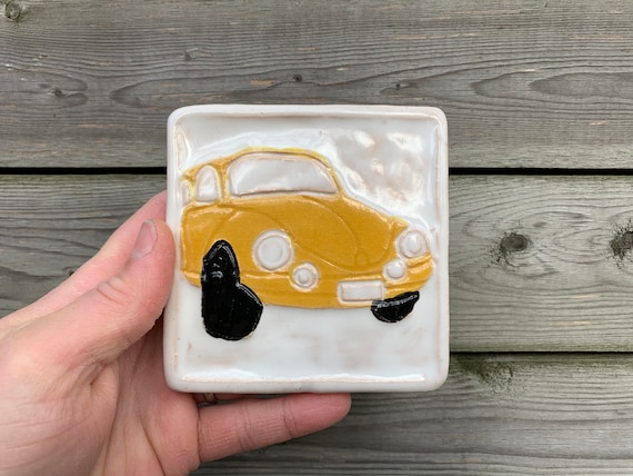 Volkswagen Tile Ceramic Tile VW Bug Car Car Tile | Etsy