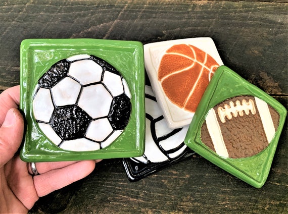 Soccer Ball Tile Ceramic Tile Soccer Ball Art Sports Tile - Etsy