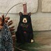 Friendly Black Bears--woodland Friends Series--pair of Bears--two ...