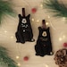 Friendly Black Bears--woodland Friends Series--pair of Bears--two ...