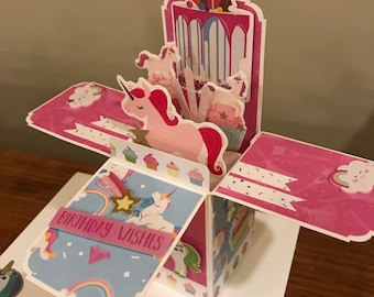 Birthday card box | Etsy