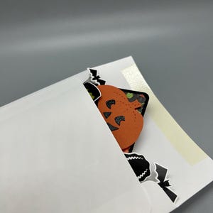 Halloween Card, Monsters Popup Card, Halloween Envelope Style Card - Etsy