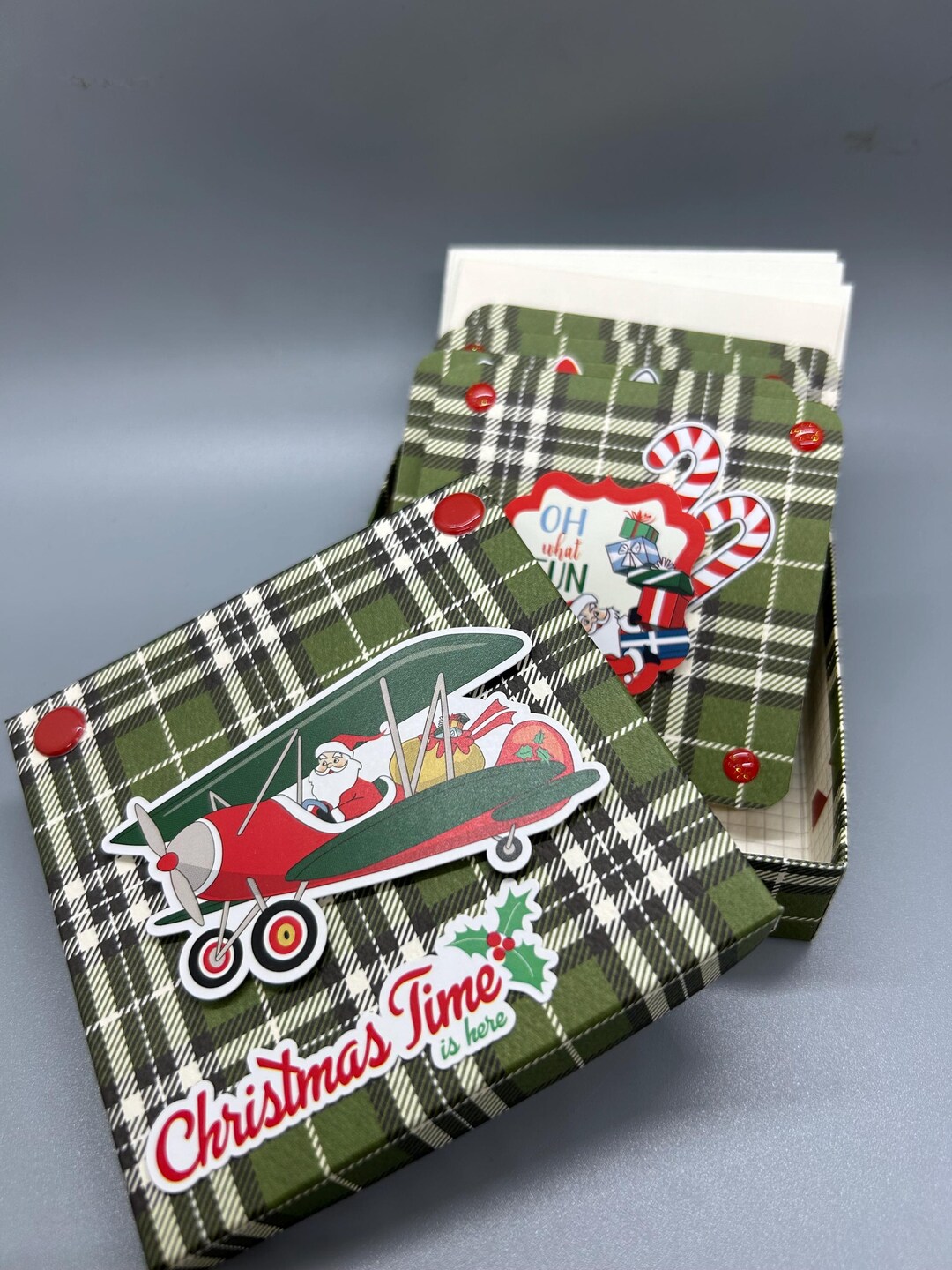Christmas Mini Notecards With Matching Box - Etsy