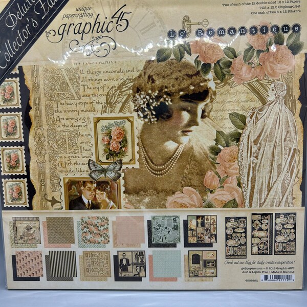 Graphic 45 Paper - Etsy