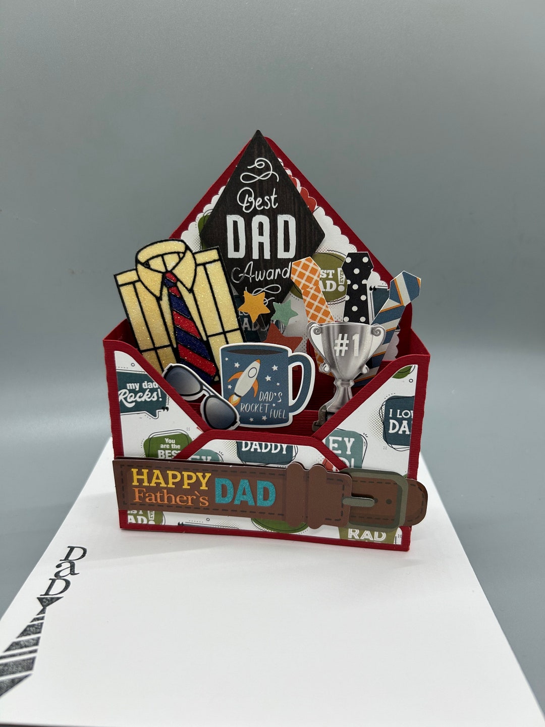 Father’s Day Card, Father’s Day Popup Card, - Etsy
