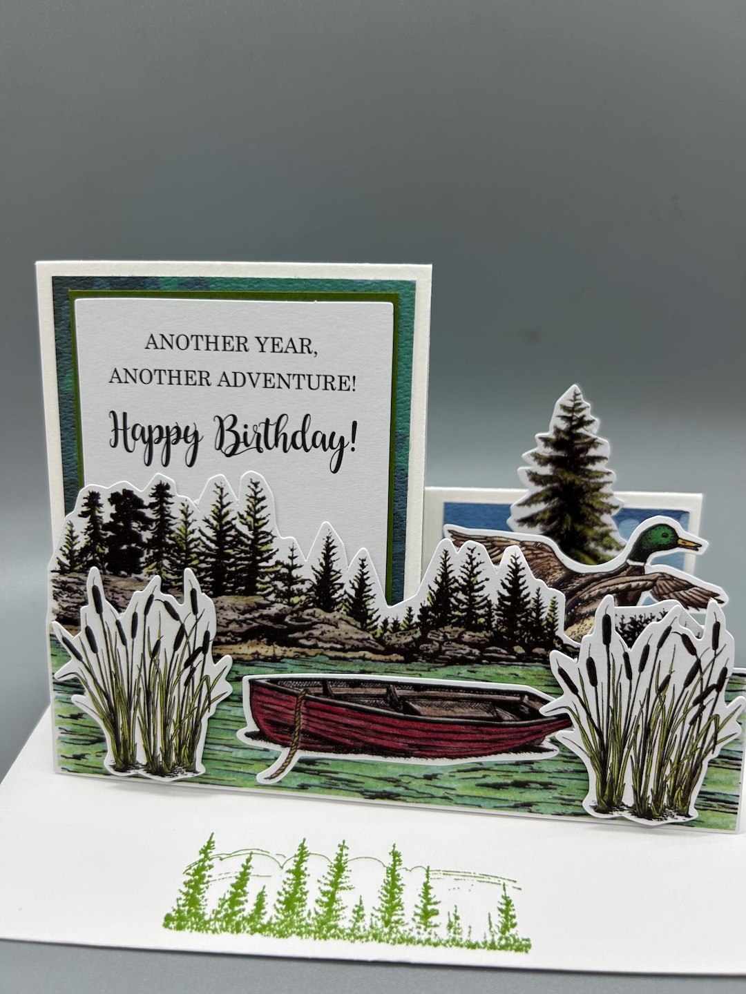 Birthday Card, Stepper Birthday Card, Lakeside Birthday Card - Etsy