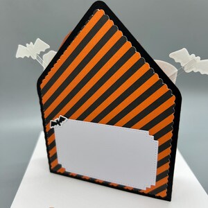 Halloween Card, Monsters Popup Card, Halloween Envelope Style Card - Etsy